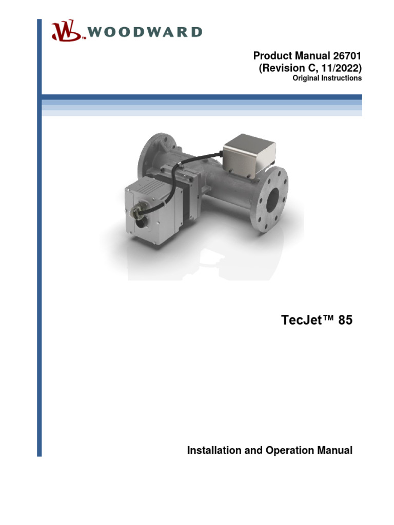 Product Manual 26701 (Revision C, 11/2022) : Tecjet™ 85 | PDF
