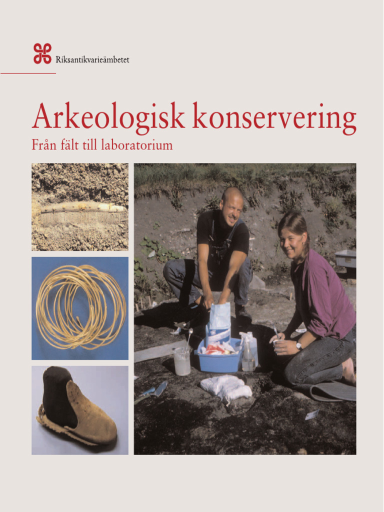 Arkeologisk Konservering | PDF