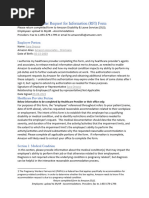 Amazon Healthcare Provider RFI Form | PDF | Employment | Executive ...