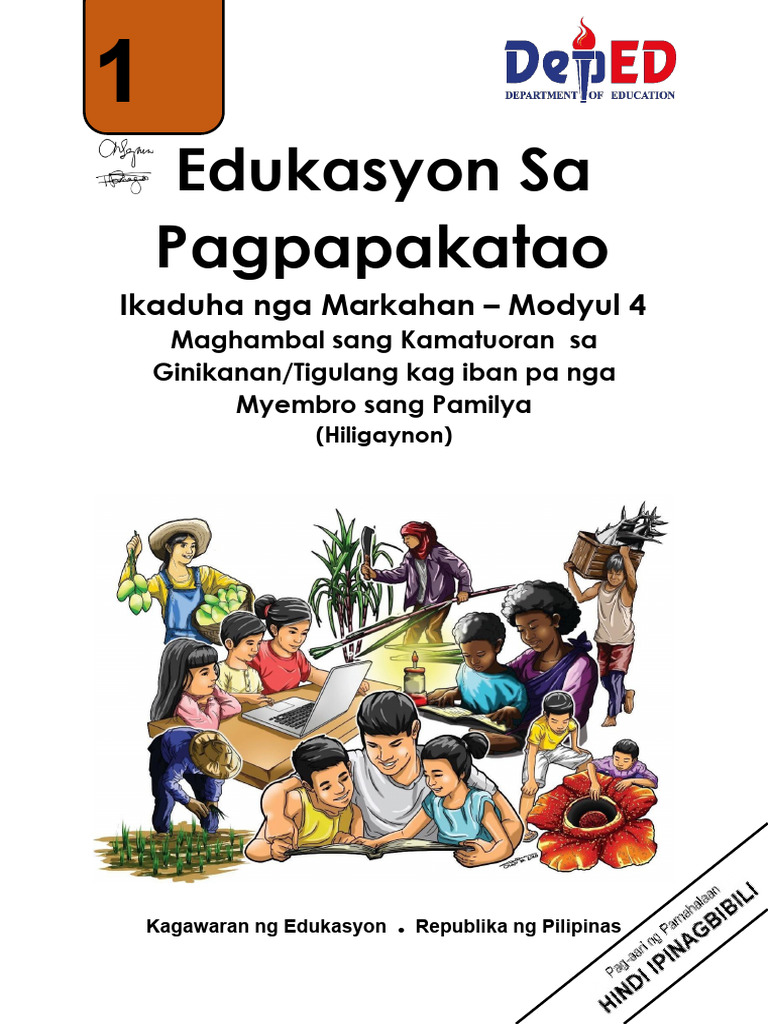 Edited Q2 ESP 1 Week 4 Module 4 | PDF