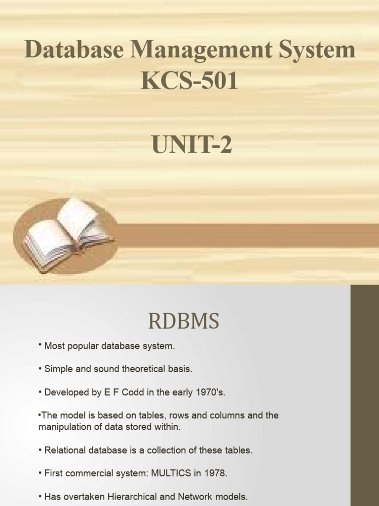 Basics Of Relation Model Pdf Relational Database Data Management