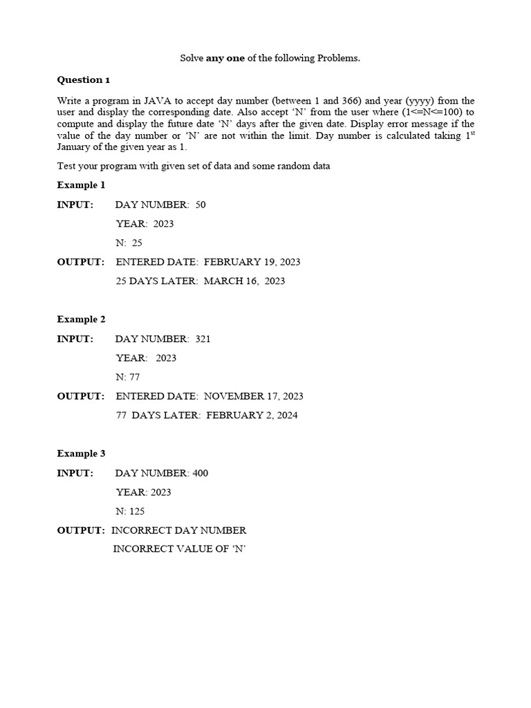 ISC 2024 Computer Science Practical Question | PDF | Computing ...