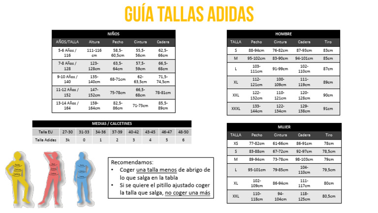 Tallaje Adidas | PDF