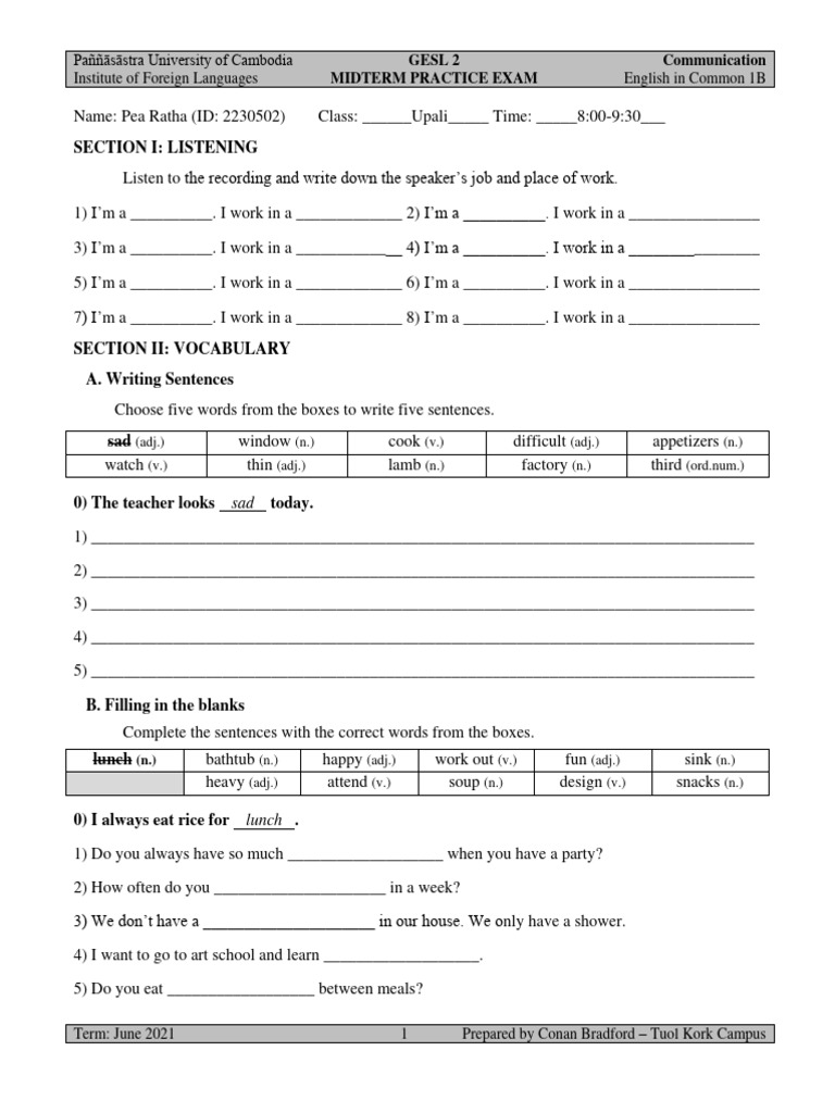 Gesl 2 Comm | PDF | English Language | Linguistics