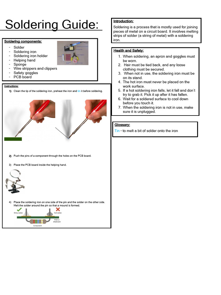 Soldering | Download Free PDF | Soldering | Printed Circuit Board