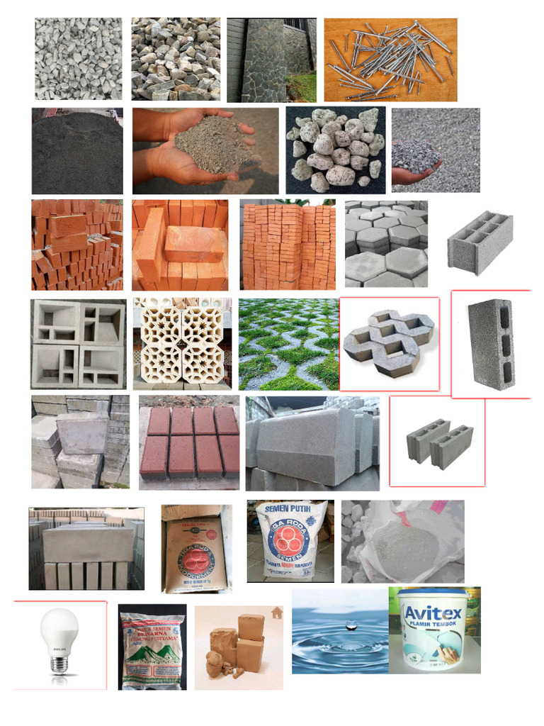 Gambar Bangunan Material | PDF