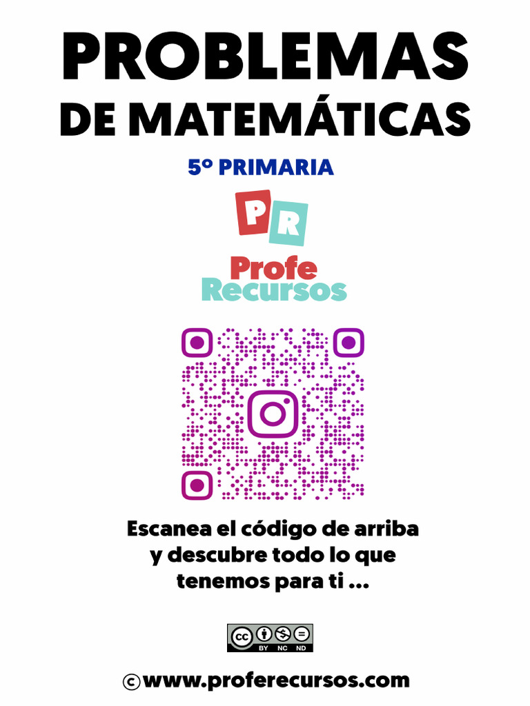 Problemas Mates 5 Primaria | PDF