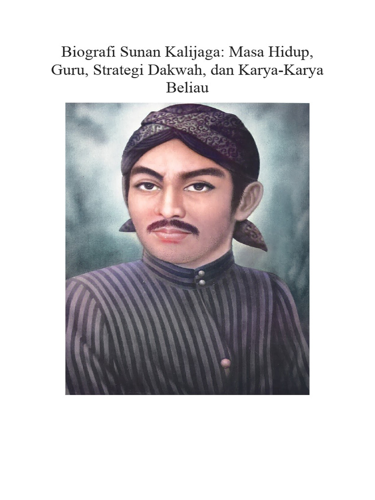 Biografi Sunan Kalijaga | PDF