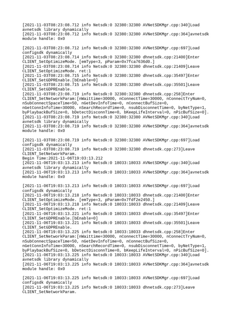SDK Log | PDF | Computing | Computer Engineering