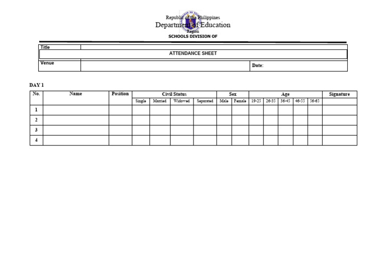 INSET Attendance 2024 | PDF