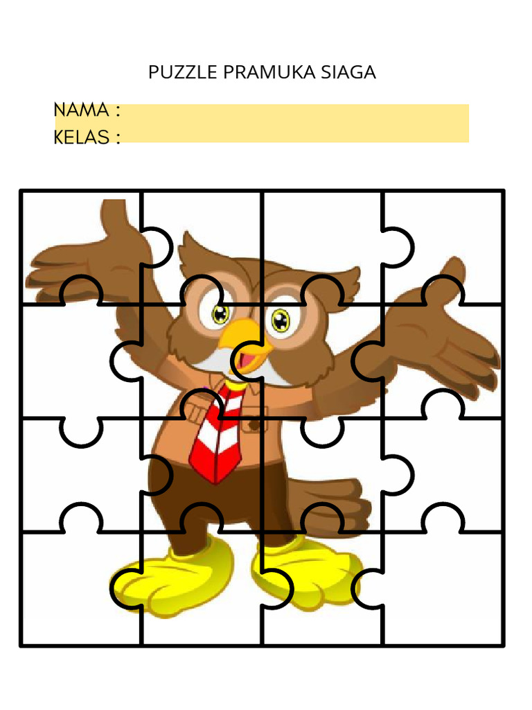 Back To School Puzzle Worksheet | PDF