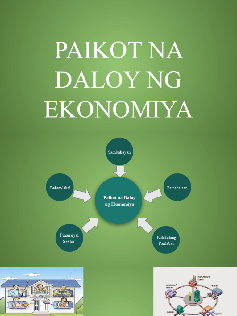 Paikot Na Daloy NG Ekonomiya | PDF | Economies | Economics