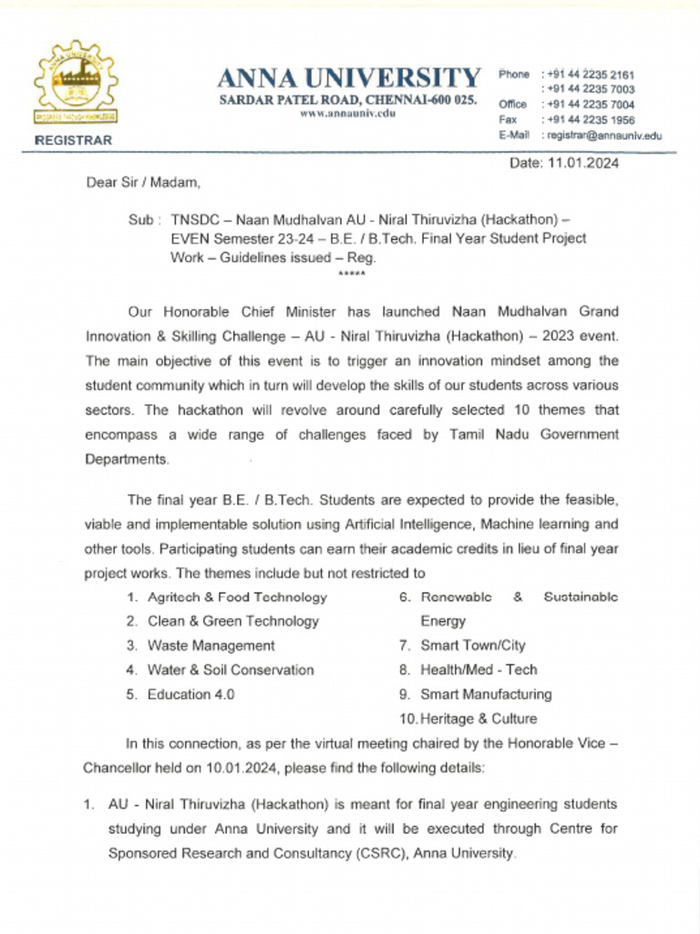 TNSDC - Guidelines | PDF