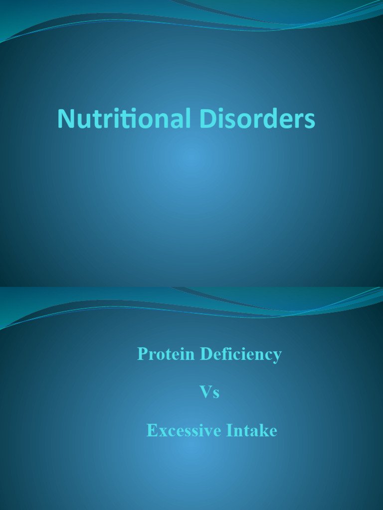 Nutritional Disorders | PDF | Medical Specialties | Essential Nutrients