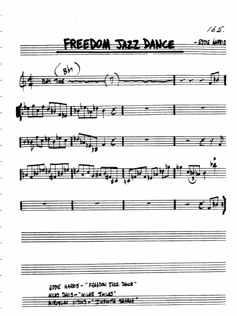 Freedom Jazz Dance | PDF