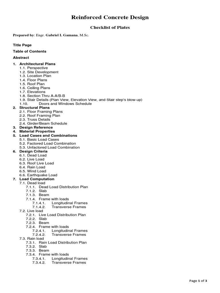 02 Check List - (With STAAD) | PDF | Beam (Structure) | Bending
