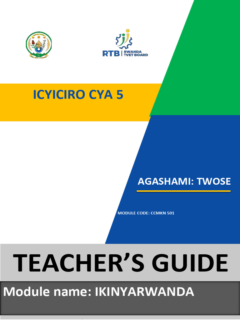 CCM502 - Ikinyarwanda Cy - Intyoza | PDF | Languages | Foreign Language ...