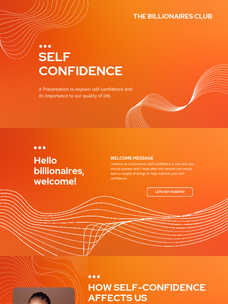Self Confidence | PDF | Self Esteem | Theory Of Mind
