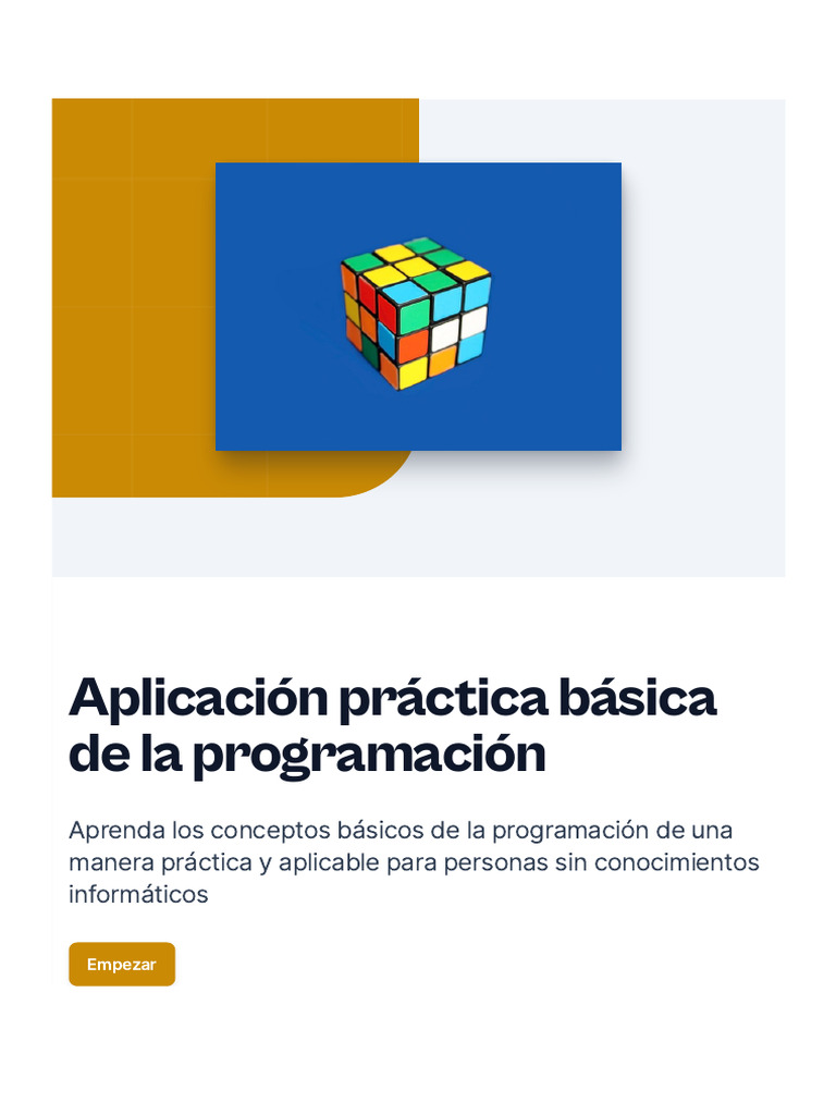 aplicacion-practica-basica-de-la-programacion | PDF | Programación de computadoras | Algoritmos