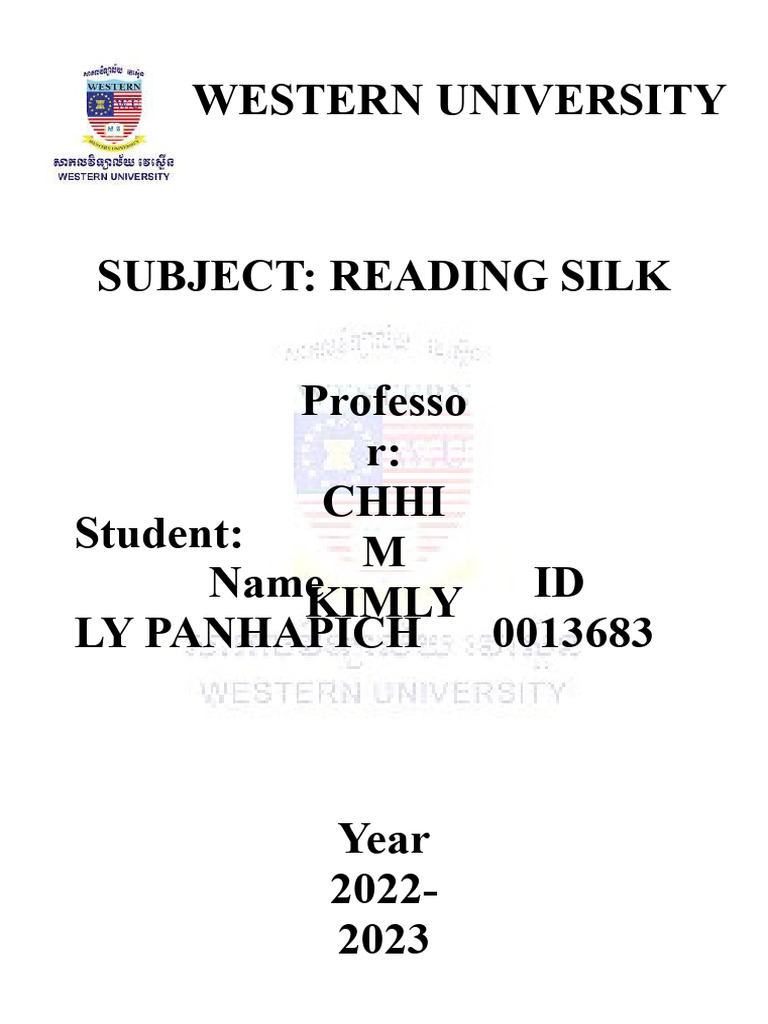 Reading WU | PDF