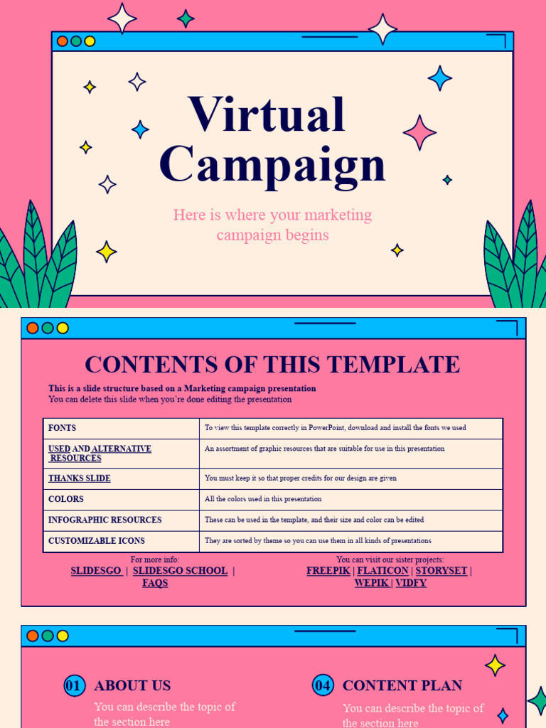Virtual Campaign XL by Slidesgo | Download Free PDF | Planets | Planets ...