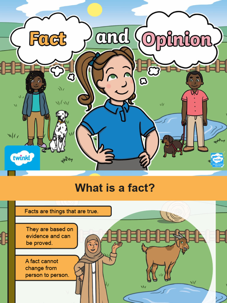 Understanding Facts vs. Opinions | PDF