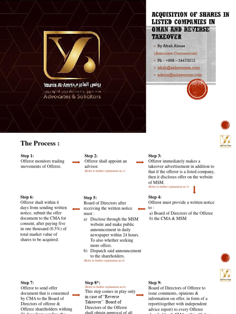 Process of Takeover and Acquisition | Download Free PDF | Takeover | Board Of Directors