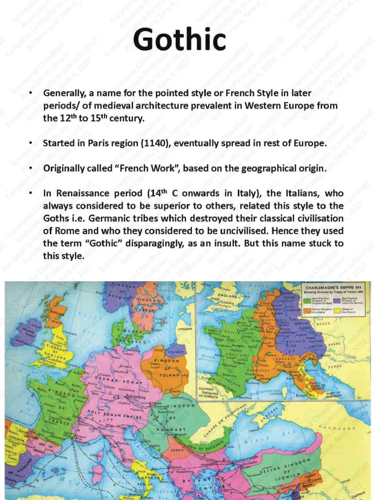 Gothic PPT 2022 | PDF