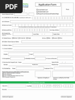 ATM Application Form | PDF | Debit Card | Automated Teller Machine