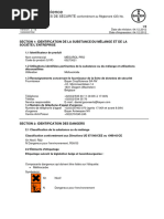 Herbicide Challenge 600 : Fiche Technique | PDF | Toxicologie | Herbicide