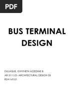 Bus Terminal Design Requirements | PDF | Train Station | Transport