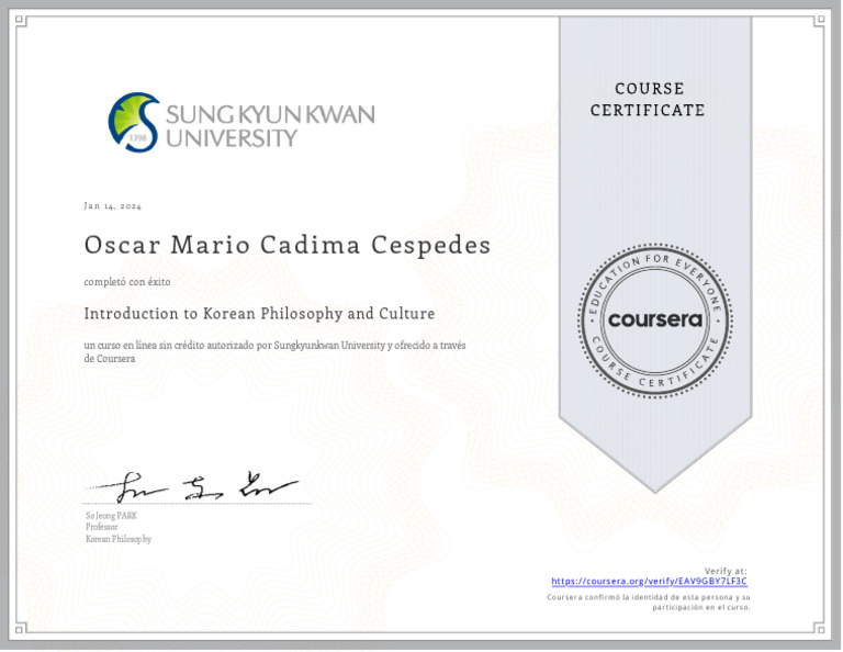 Coursera Certificado.... | PDF