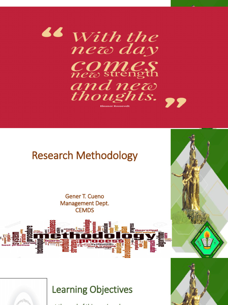 Research Methodology | PDF | Sampling (Statistics) | Methodology