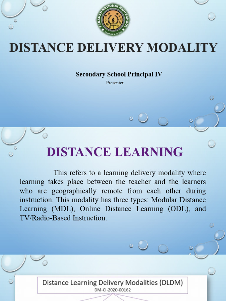 DepEd DDM Guidelines | PDF | Educational Technology | Distance Education