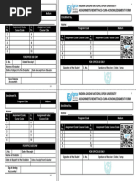 IGNOU Assignment Acknowledgment Slip | PDF