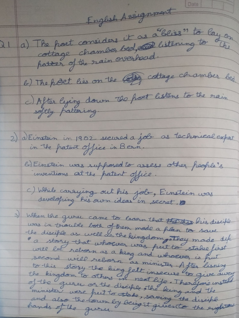 English Assignment | PDF