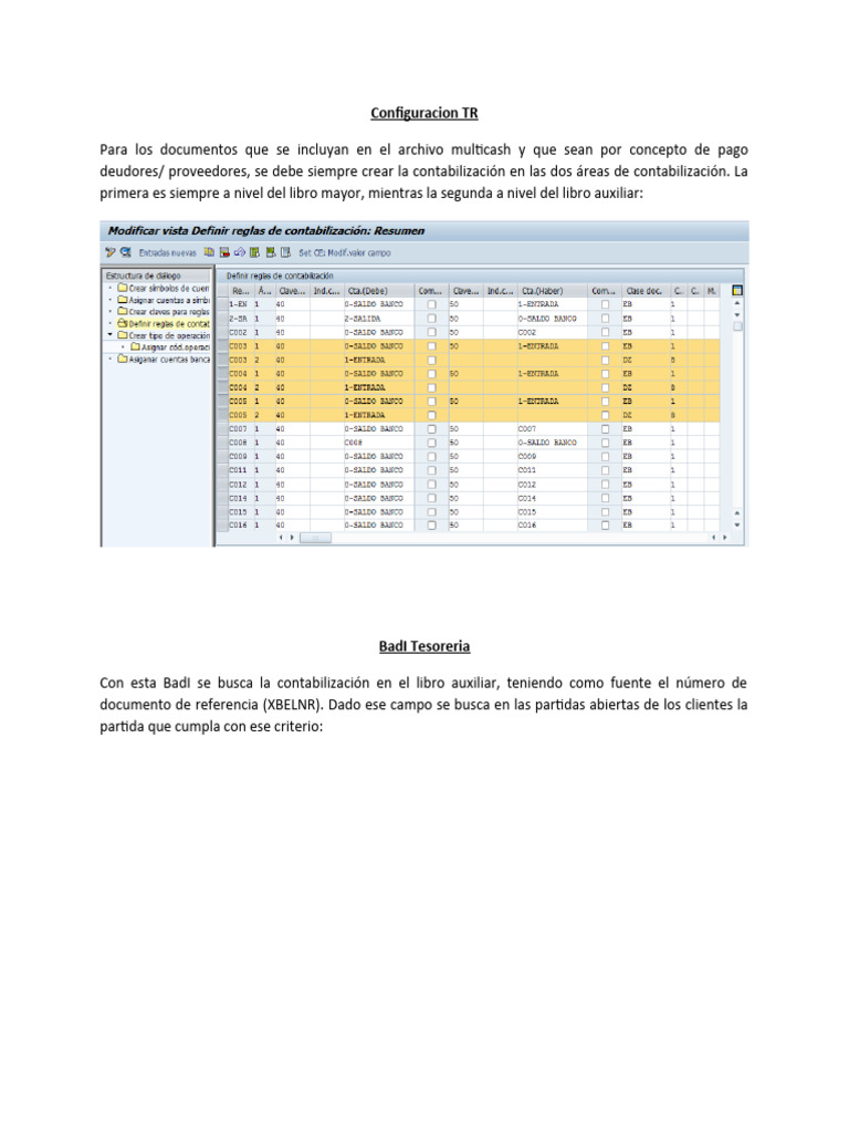 Configuración de Multicash en SAP | PDF