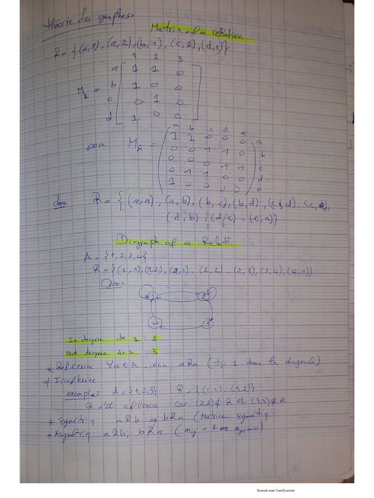 Théorie Des Graphes Cours | PDF