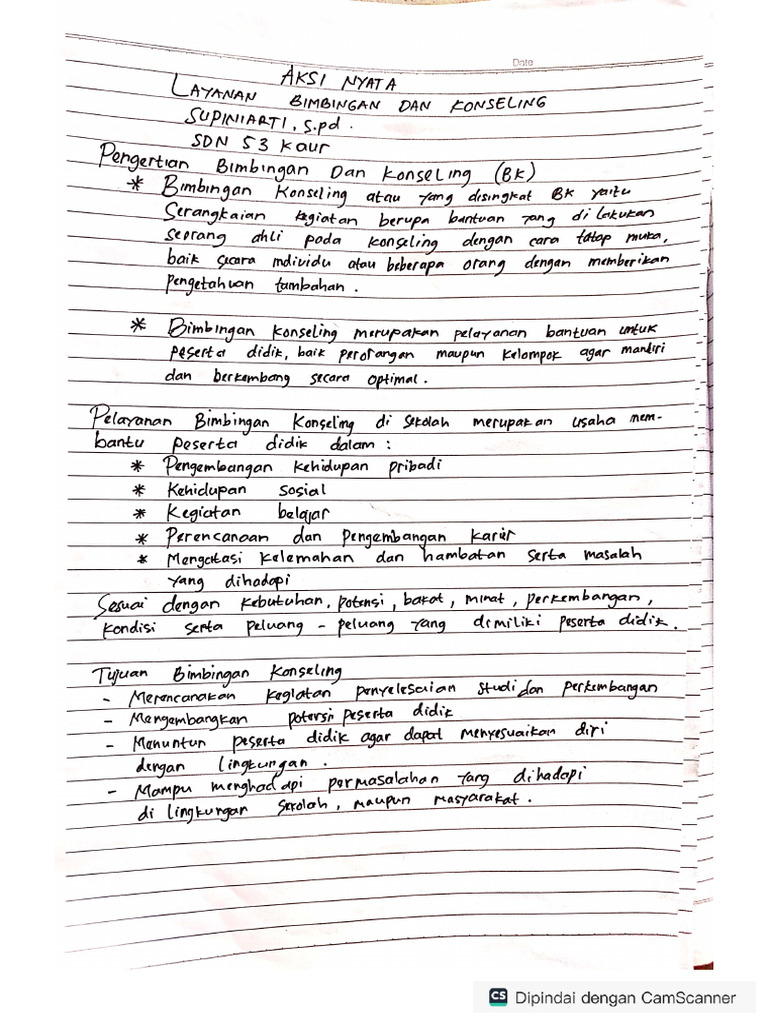 Dokumen Aksi Nyata | PDF