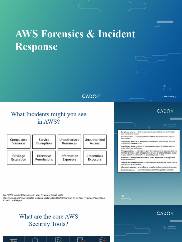 AWS Forensics & Incident Response | PDF