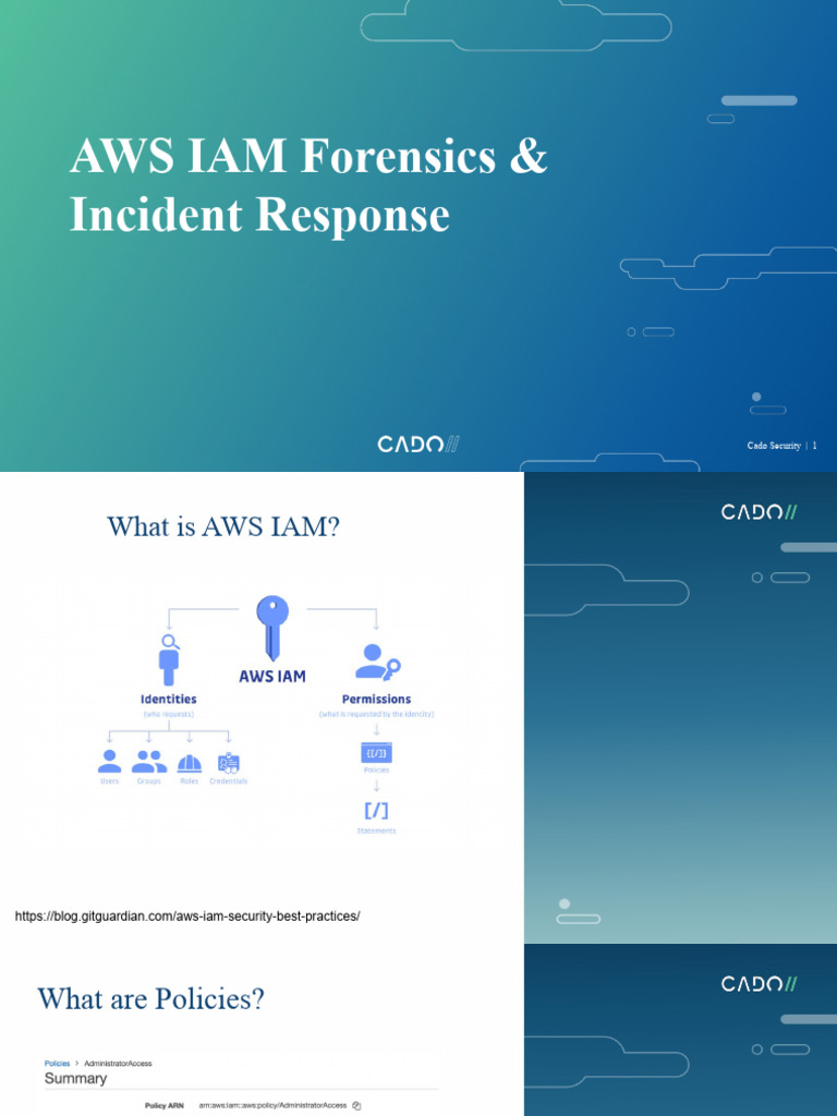 AWS IAM Forensics & Incident Response | PDF