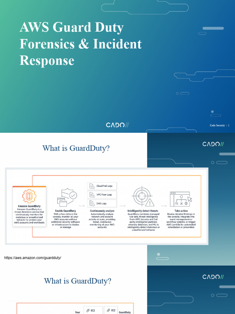 AWS GuardDuty Forensics & Response Guide | PDF | Computing ...