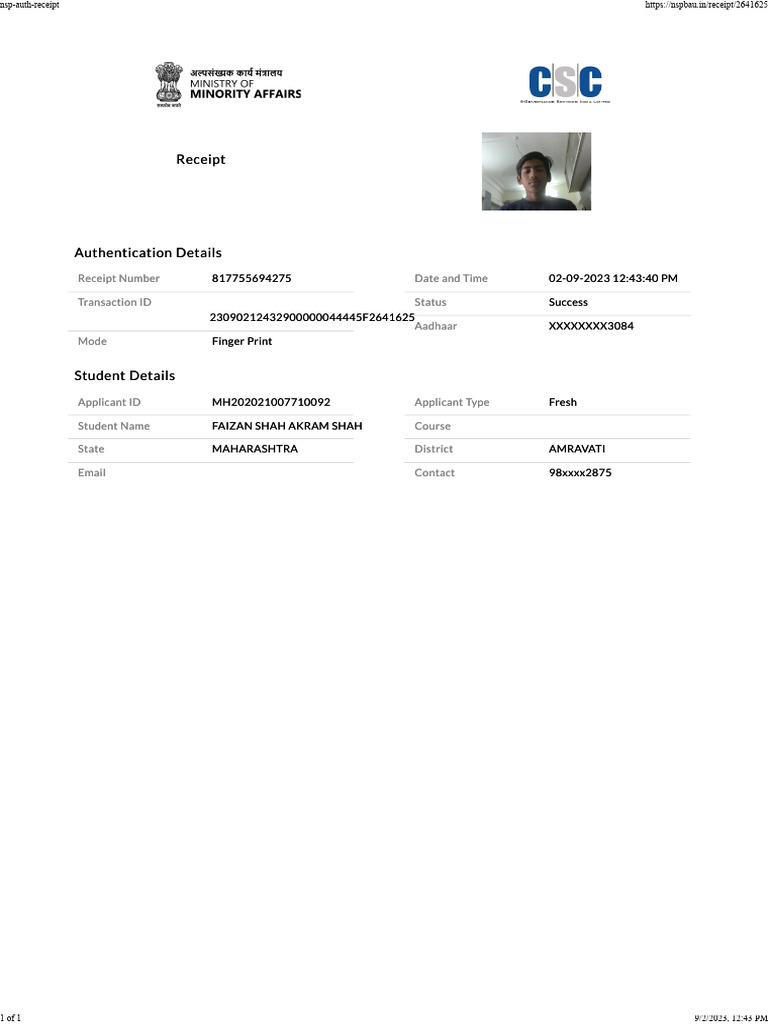 Faizan Shah Akram Shah | PDF