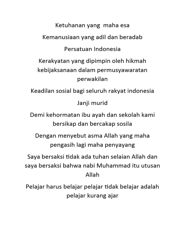 Ketuhanan Yang Maha Esa | PDF