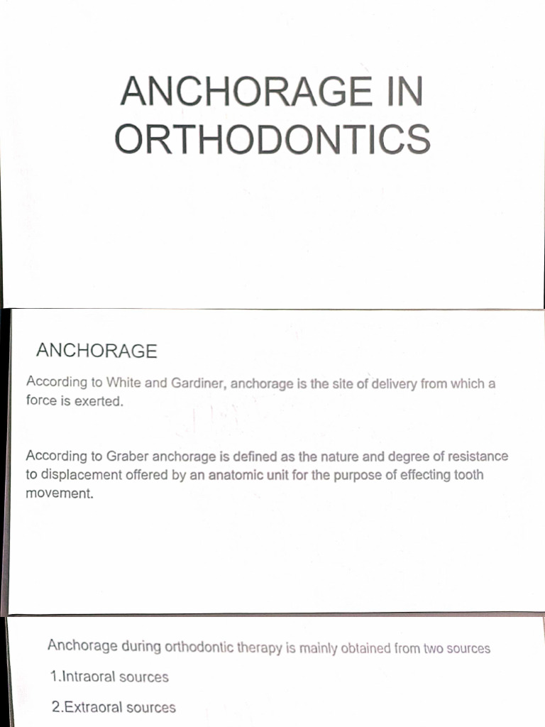 Ortho Anchorage | PDF