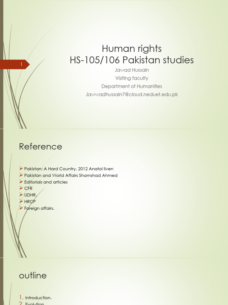 Lecture 13 Human Rights Pdf 1 Pdf Human Rights Rights