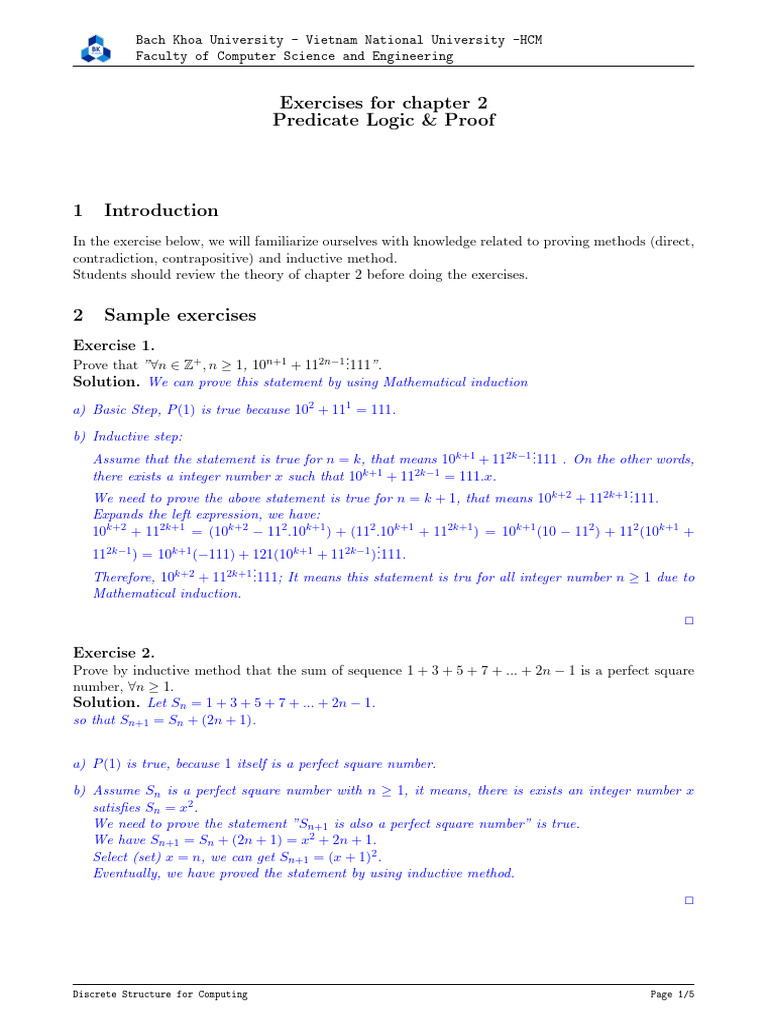 DS Predicatelogic | PDF | Mathematical Proof | Syntax (Logic) DS Predicatelogic | PDF | Mathematical Proof | Syntax (Logic)