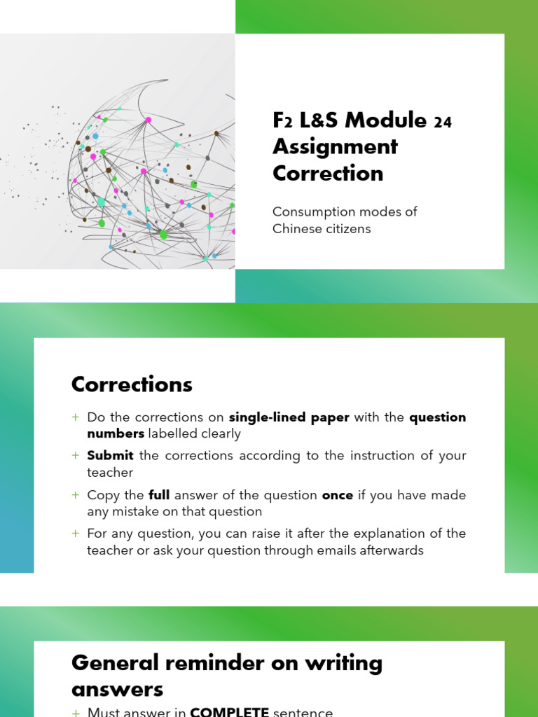 M24 Assignment Correction | PDF | Consumption (Economics) | China