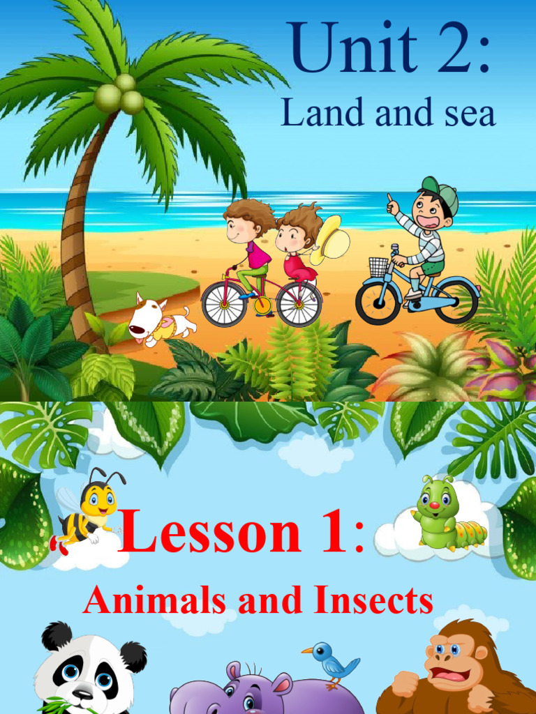 Unit 2 - Lesson 1 - Animals and Insects | PDF | Insects