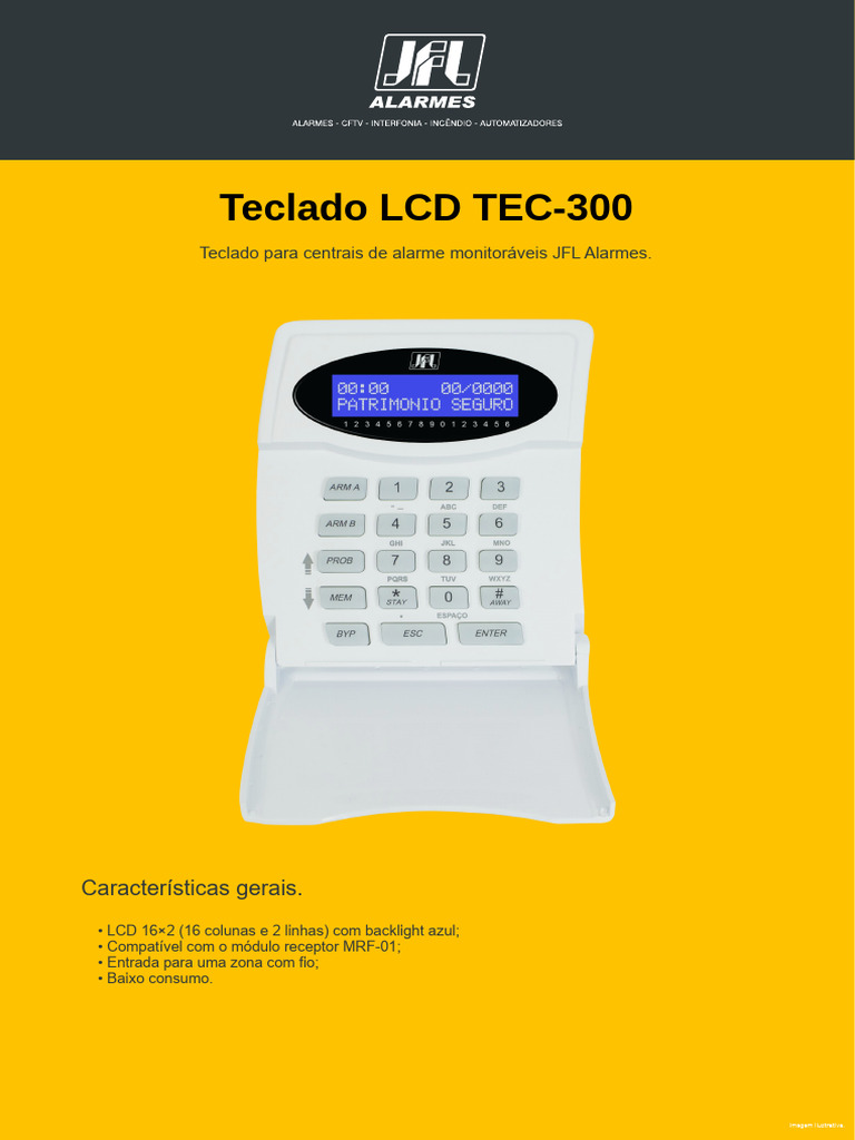 TEC-300 Teclado JFL | PDF